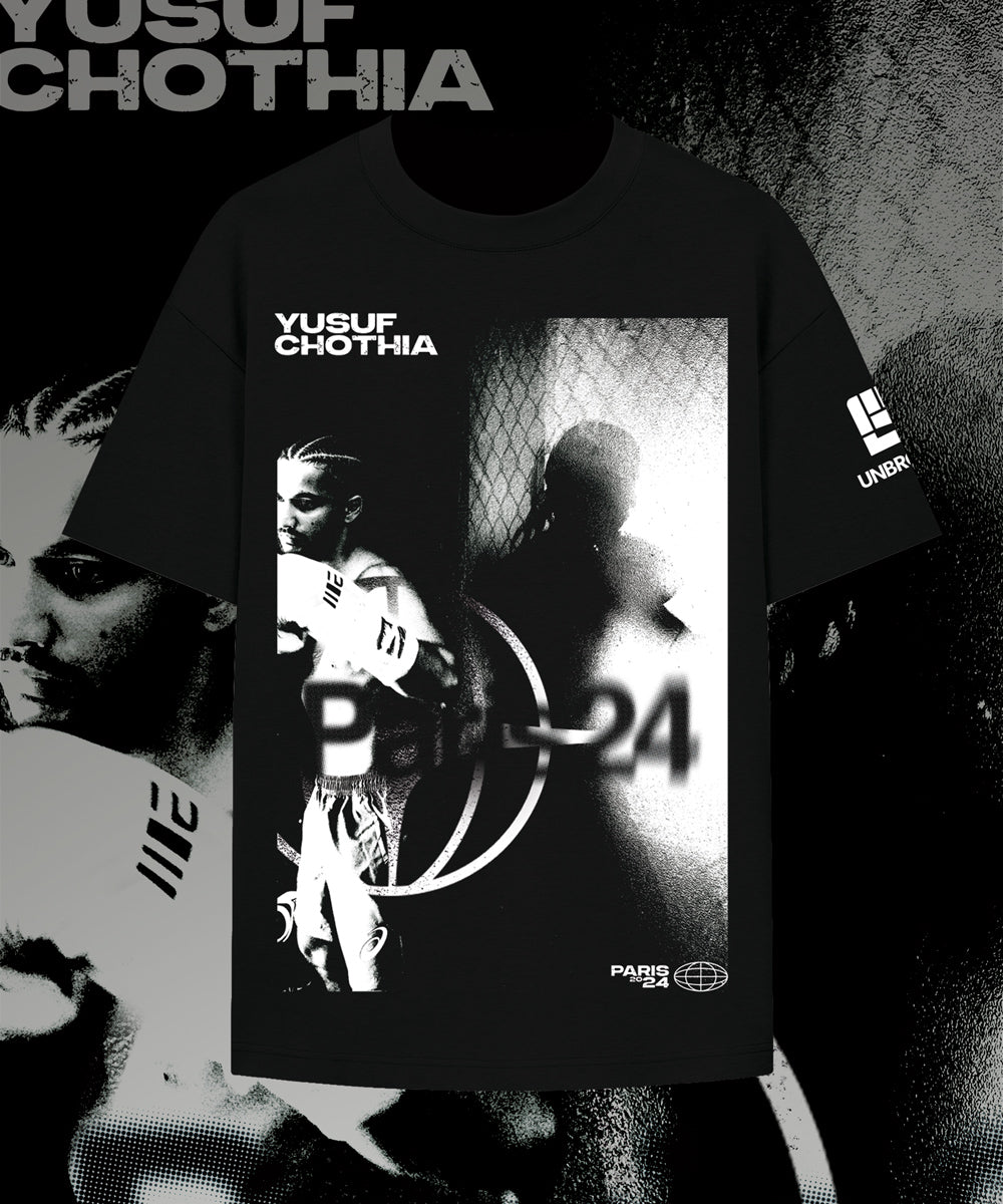 YUSUF CHOTHIA Classic Tee in Black – UNBROKEN