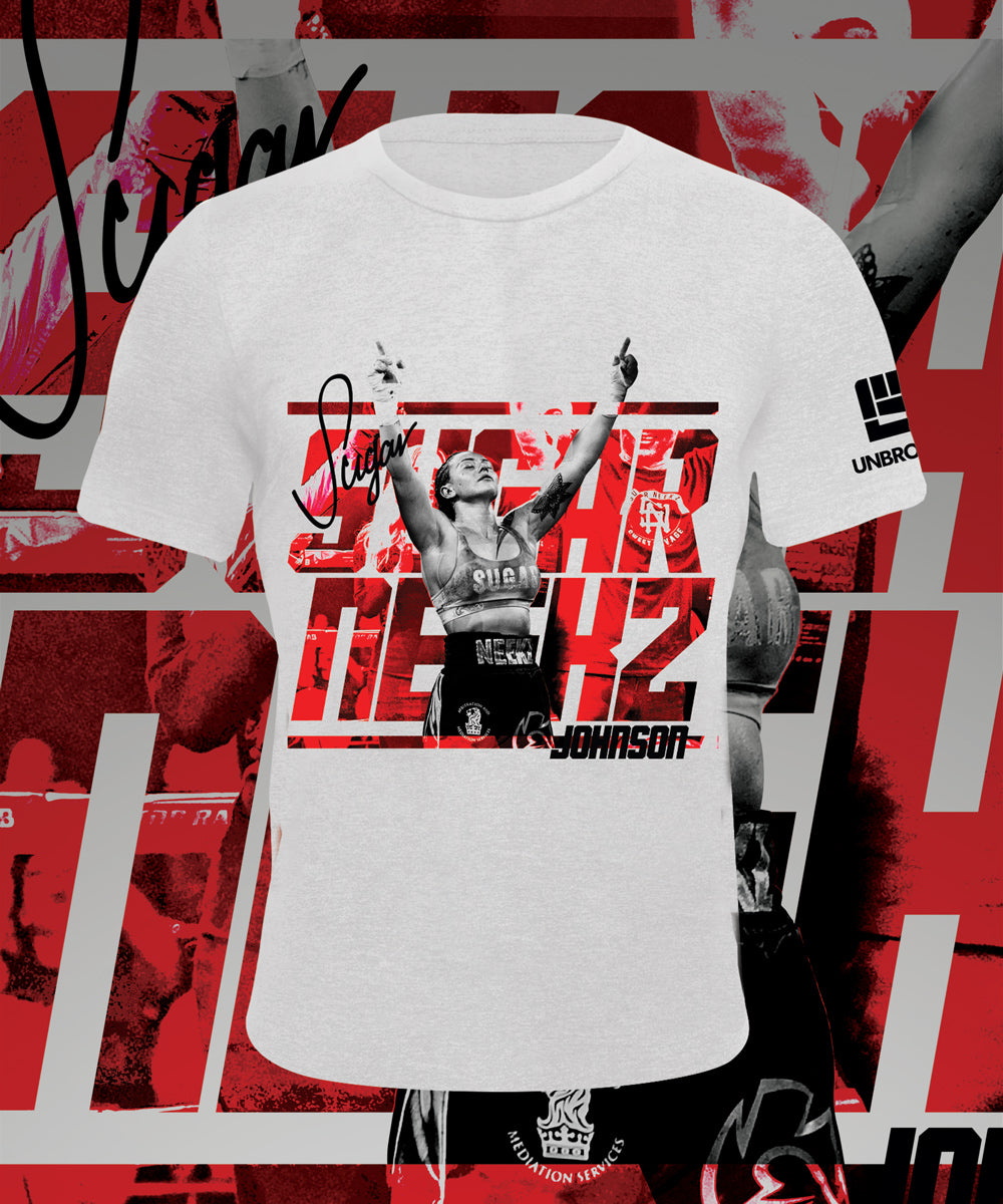 CHERNEKA JOHNSON Performance Tee in White – UNBROKEN