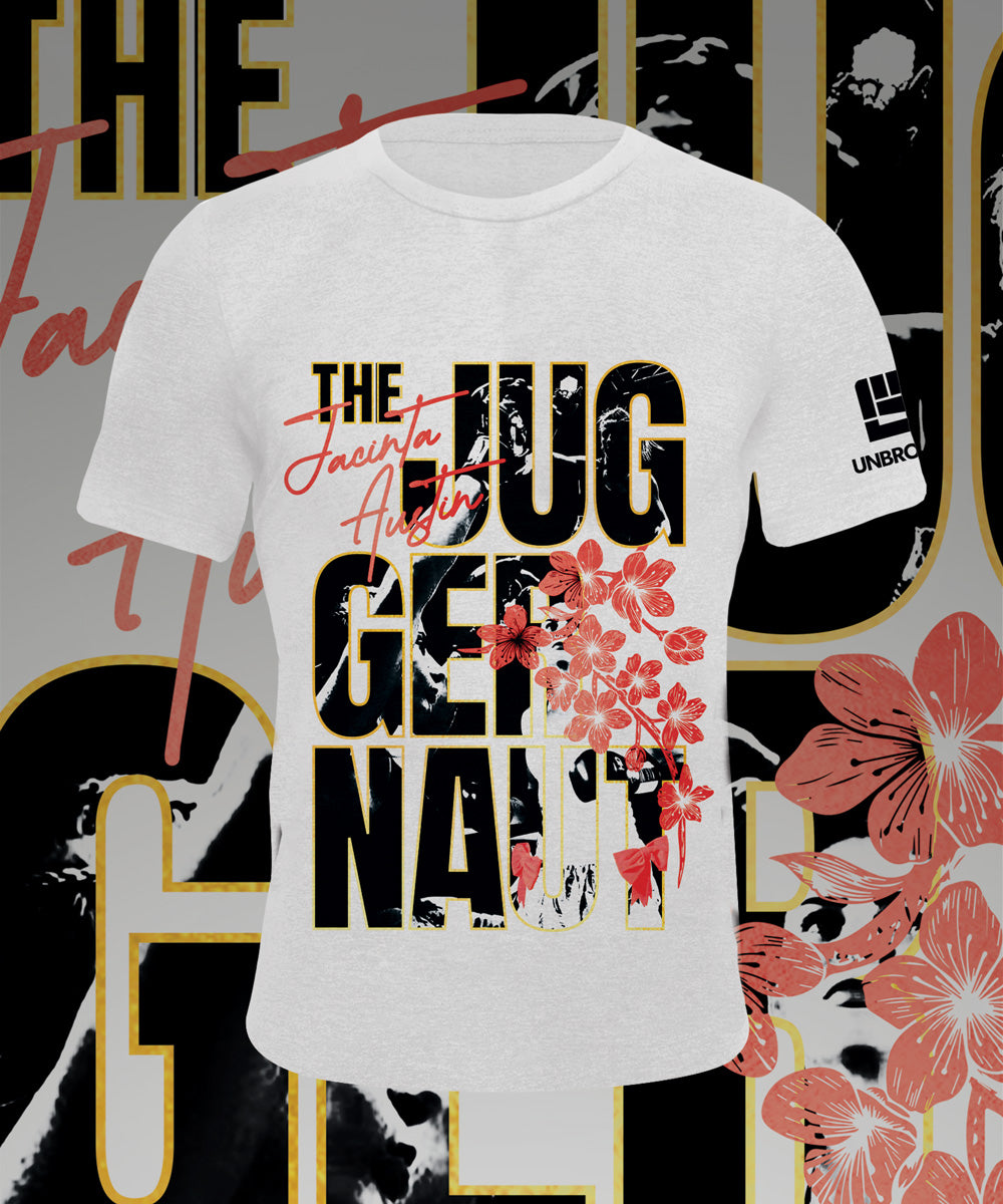 JACINTA AUSTIN Performance Tee in White – UNBROKEN