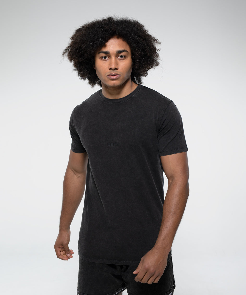 UBKN Performance Tee in Black Wash – UNBROKEN