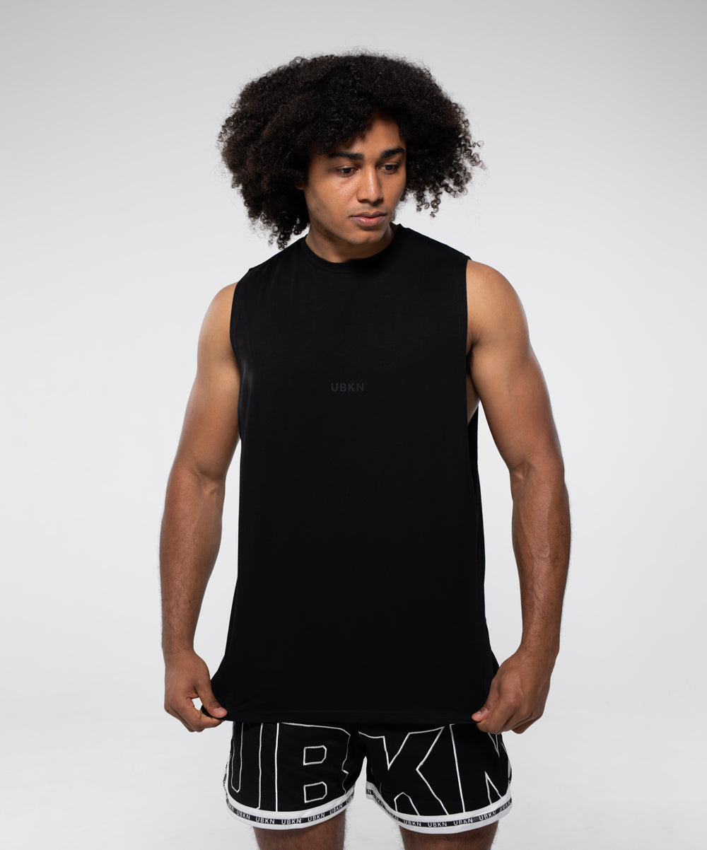 UBKN Muscle Tank in Black – UNBROKEN